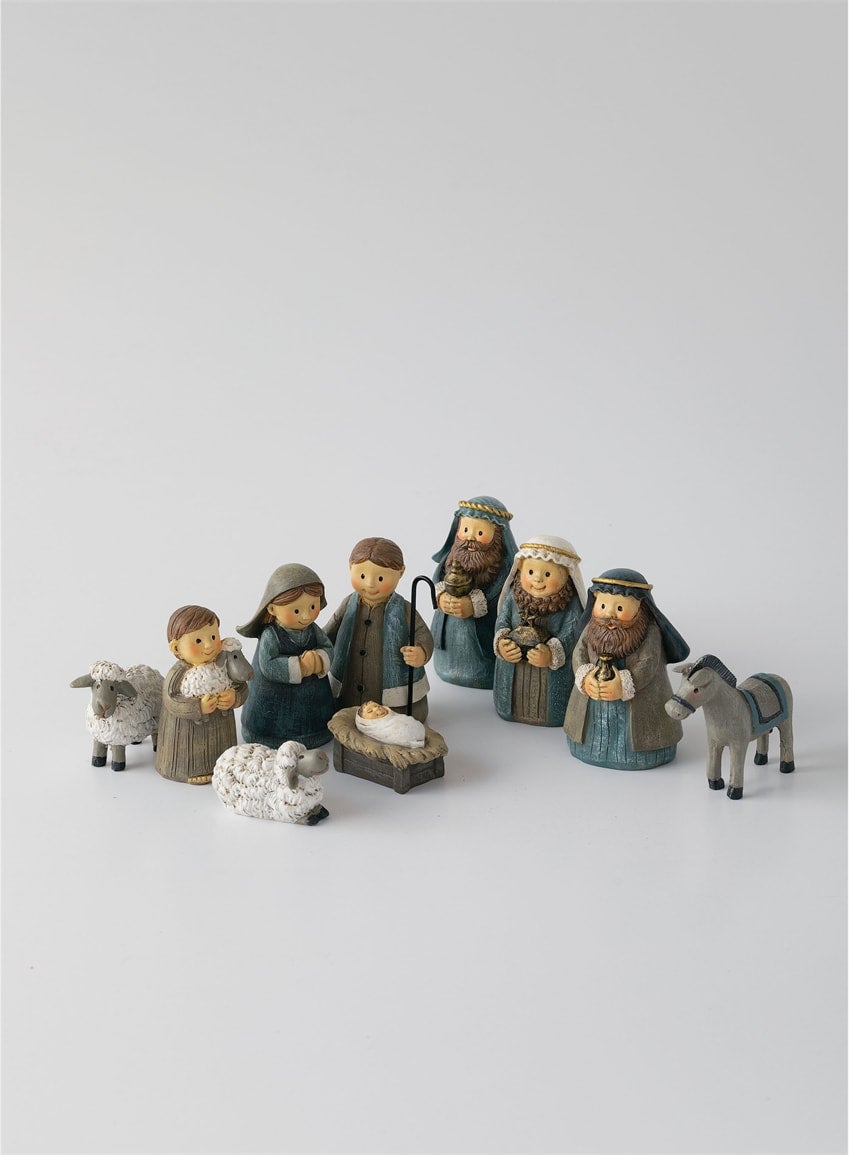 Child Nativity Set of 10 | Pittman's Country Market