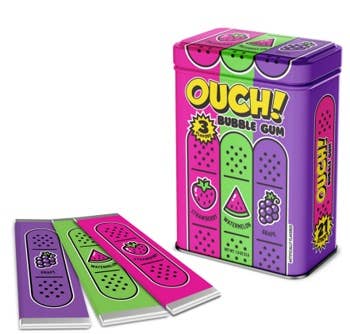 Grandpa Joe's Candy Shop - Ouch! Bubble Gum Band-Aids Assorted Flavor ...