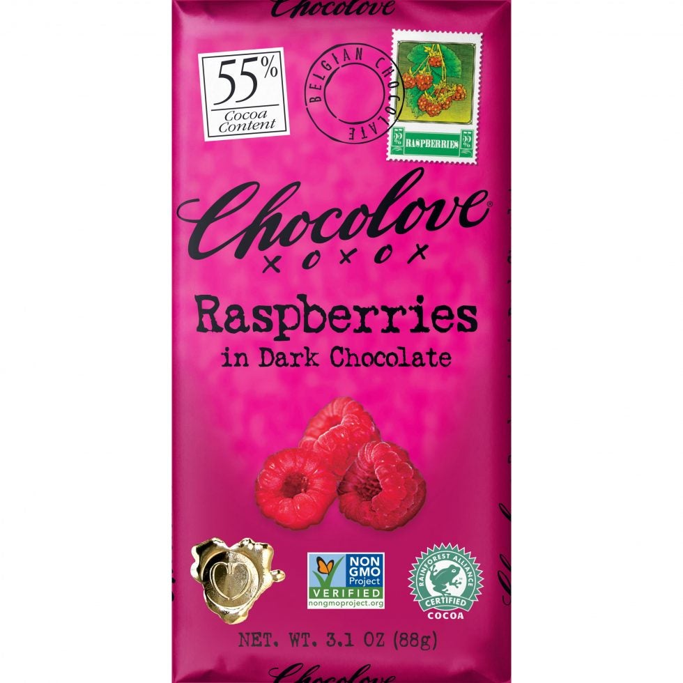 Raspberry Dark Chocolate Candy Bar | Pittman's Country Market