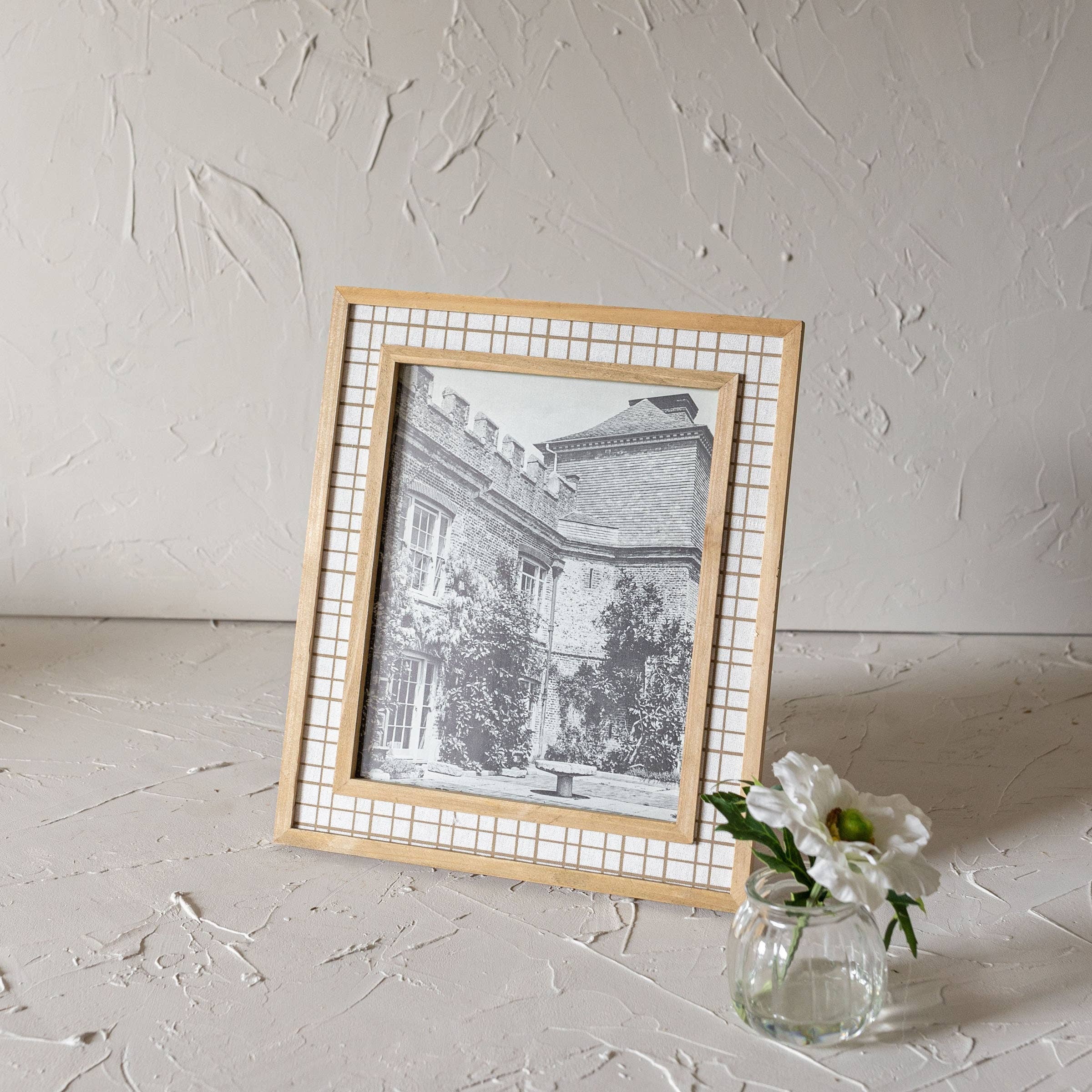 Foreside Home & Garden - 8x10 Eileen Plaid Photo Frame | Pittman's ...