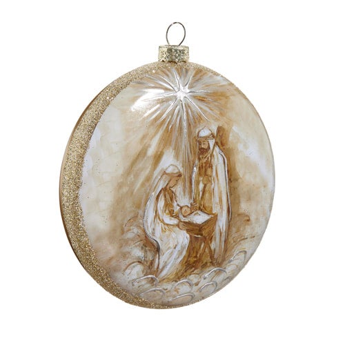 5" NORTH STAR HOLY FAMILY DISC ORNAMENT | Pittman's Country Market