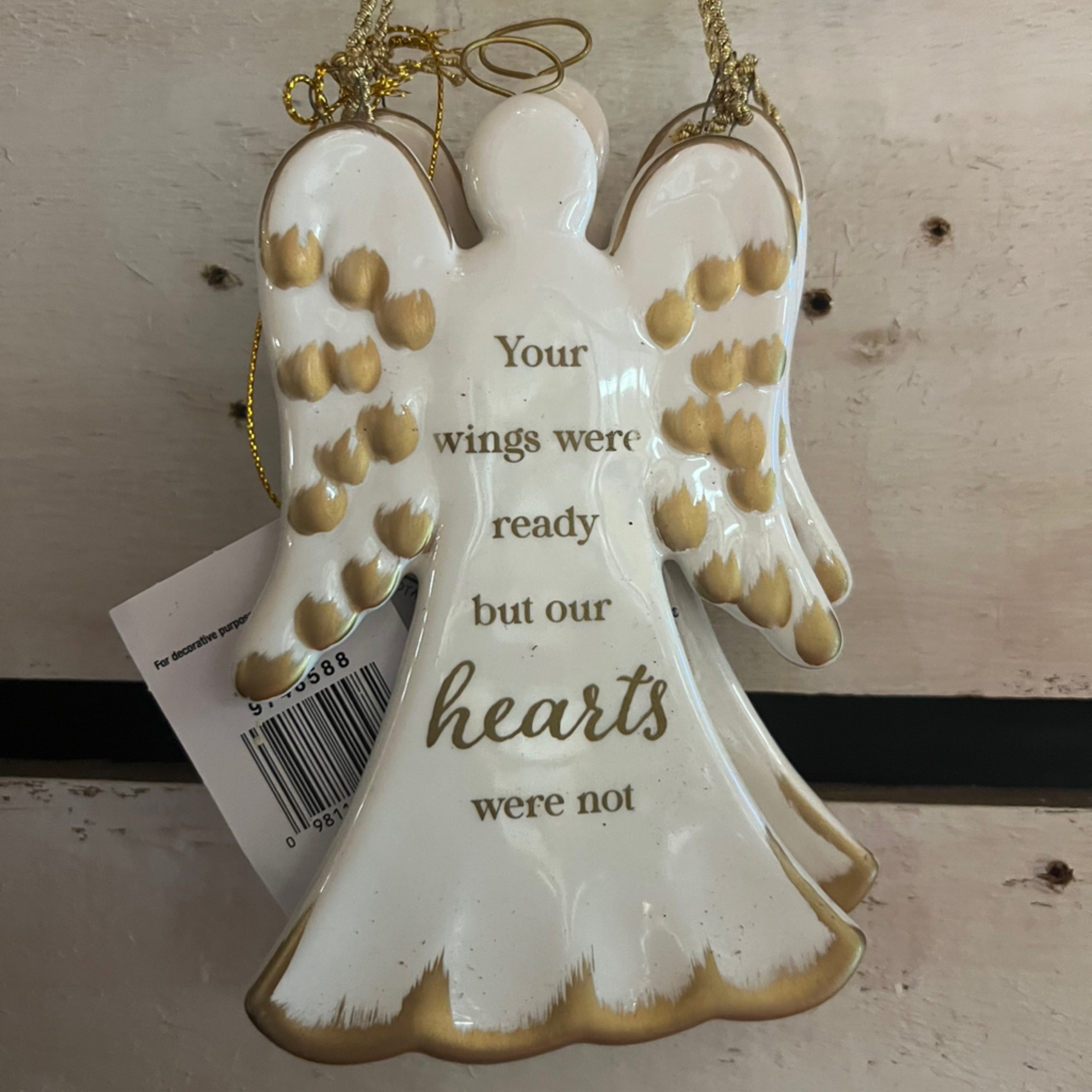 Ceramic angel ornament | Pittman's Country Market