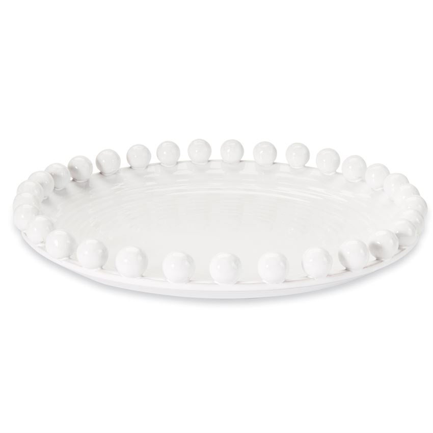Raised Dot Platter Round | Pittman's Country Market